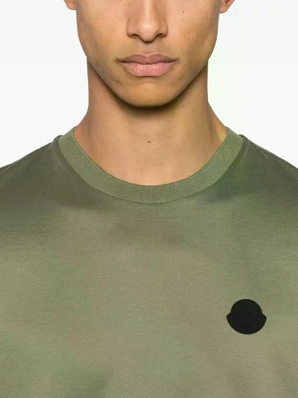 Moncler Vertical-logo Cotton T-shirt