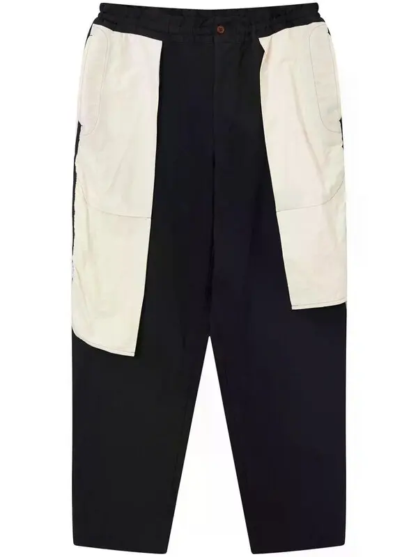 BLACK COMME DES GARÇONS Panel-construction Trousers