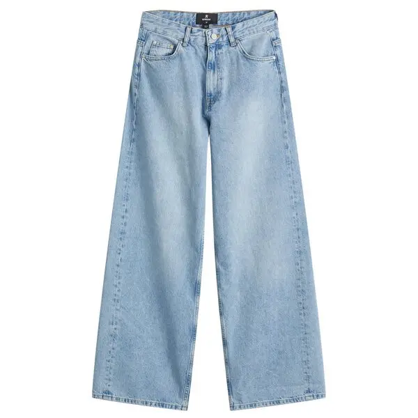 REPRESENT High Rise Wide Leg Jeans