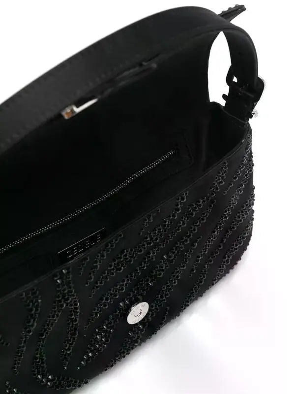 GEDEBE Habibi Embellished Shoulder Bag - Black