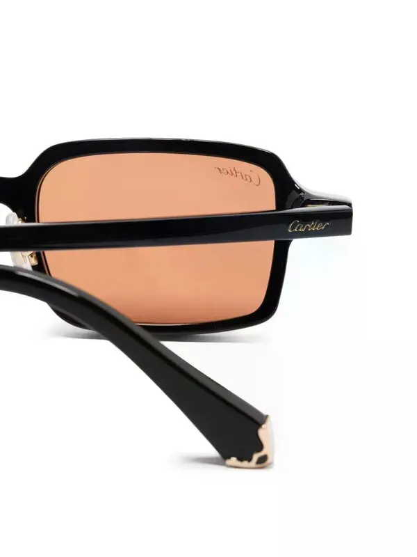 CARTIER Rectangular-frame Sunglasses