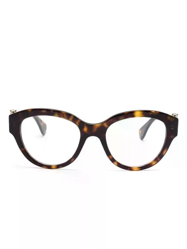 CARTIER Round-frame Glasses - Brown