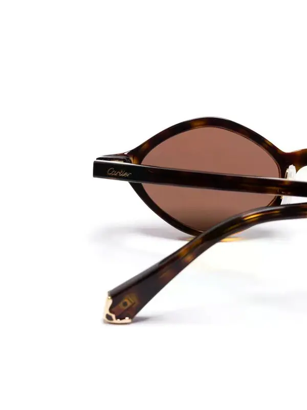Cartier Geometric-frame Sunglasses