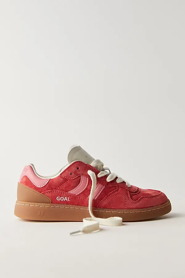 Coolway Goal Low- Sneakers Red Love Editorialist