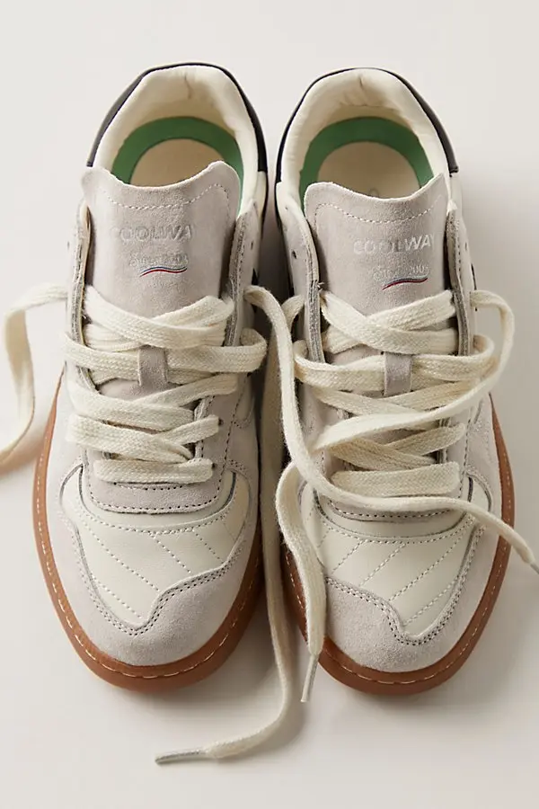 COOLWAY Goal Low- Sneakers - White
