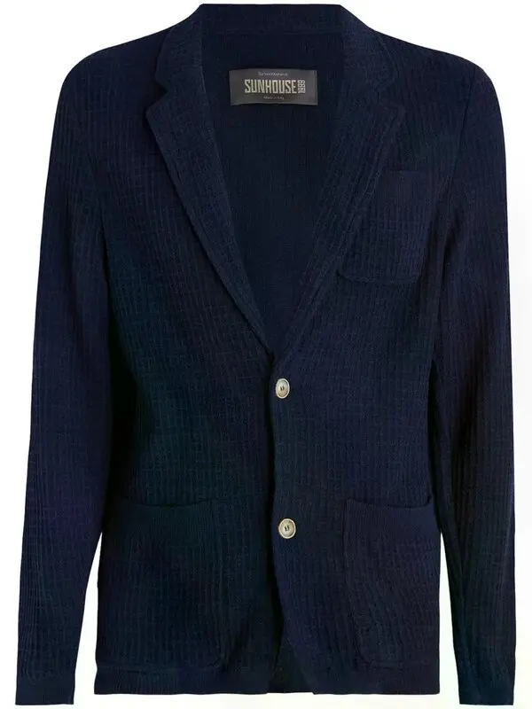 SUN HOUSE Edo Blazer - Blue