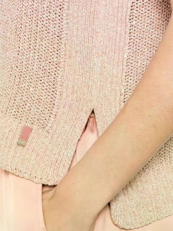 Herno Sequin-embellished Vest - Pink