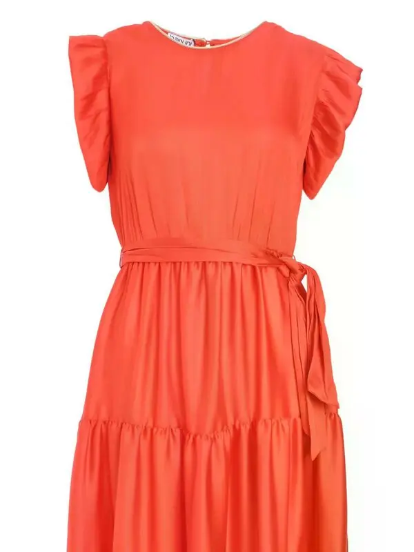 BARUNI Lavandula Maxi Dress - Orange