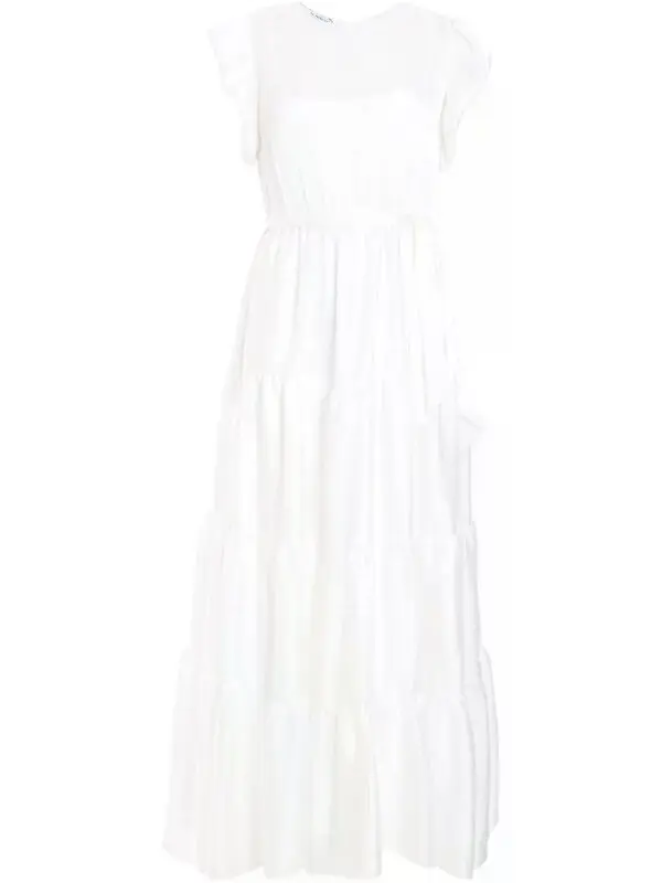 BARUNI Lavandula Maxi Dress - White
