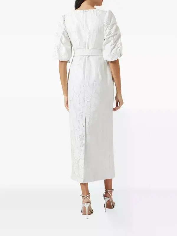 BARUNI Sedum Midi Dress - White
