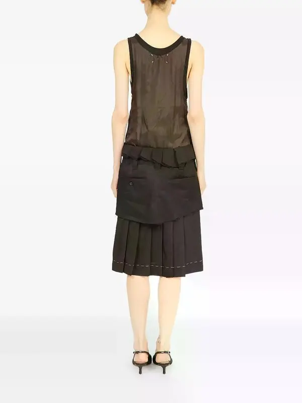 MAISON MARGIELA Poplin Midi Dress