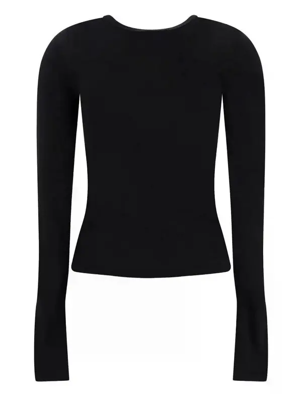 Eterne Extra-long Sleeve Top - Black