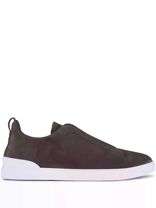 Zegna Triple Stitch™ Sneakers - Brown