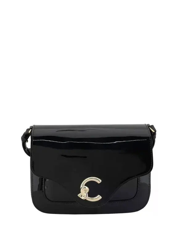 COCCINELLE C-me Patent Shoulder Bag
