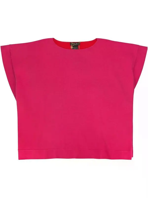 Loro Piana Short-sleeve Blouse