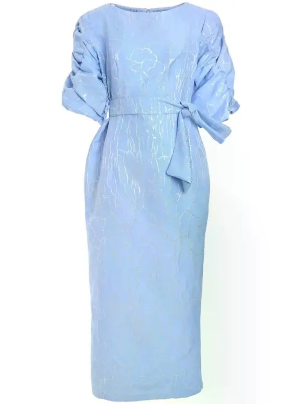 BARUNI Sedum Midi Dress - Blue