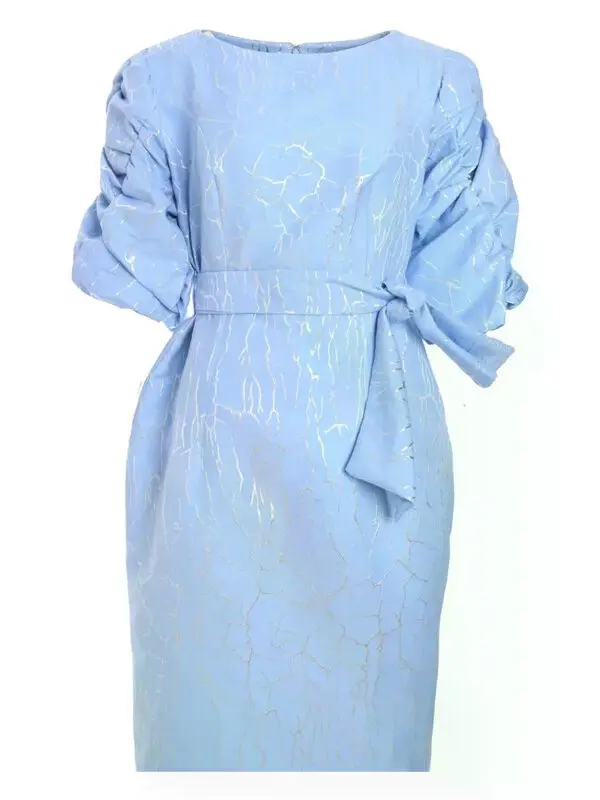 BARUNI Sedum Midi Dress - Blue