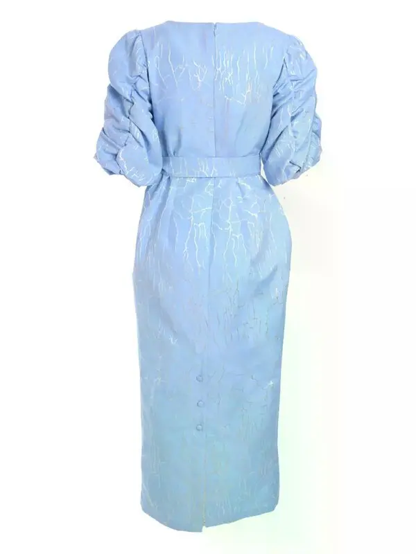 BARUNI Sedum Midi Dress - Blue