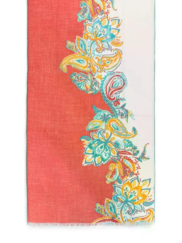 Loro Piana Floral-print Scarf