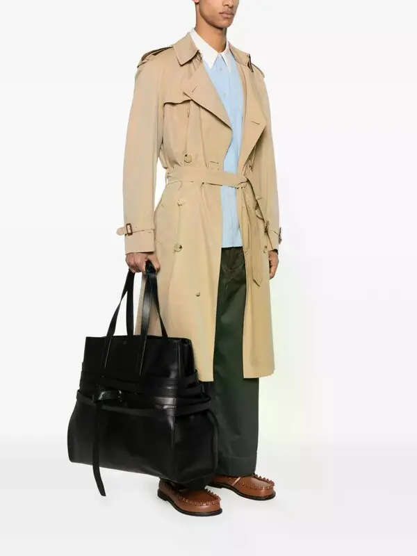 Moschino Leather Tote Bag