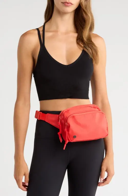 Zella Two-pocket Belt Bag - Red Fiery
