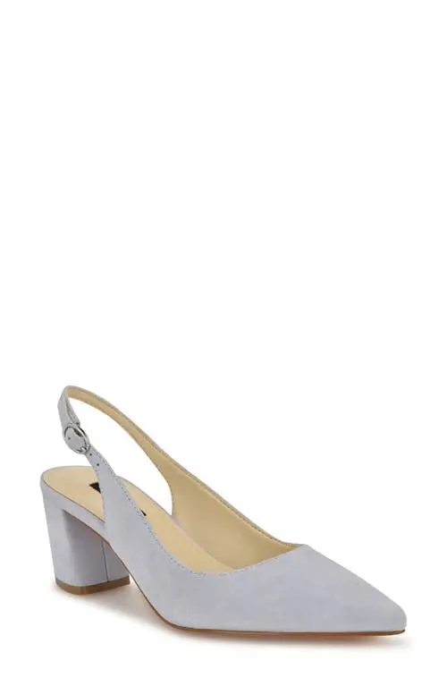 Nine West Kamsee Slingback Pumps - Light Blue