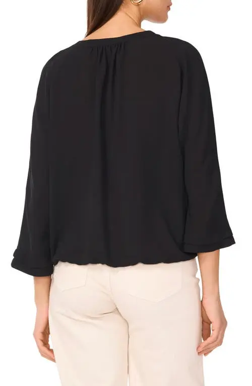 Vince Camuto Pleated Panel Blouse
