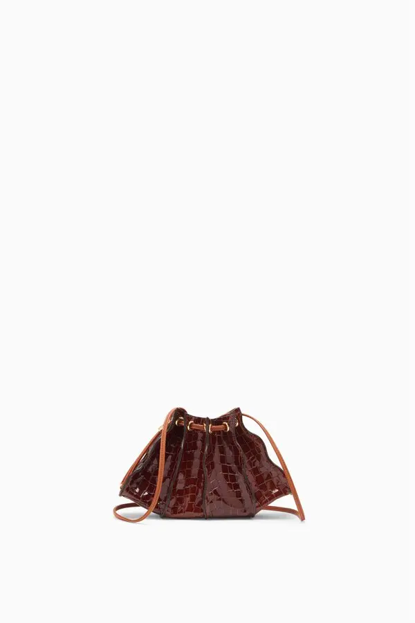 Ulla Johnson Adria Small Crossbody Handbag - Chestnut