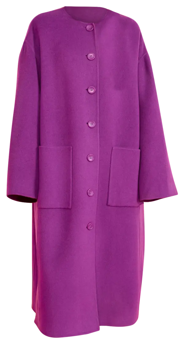 Ulla Johnson Fernanda Double-faced Wool Coat - Thistle