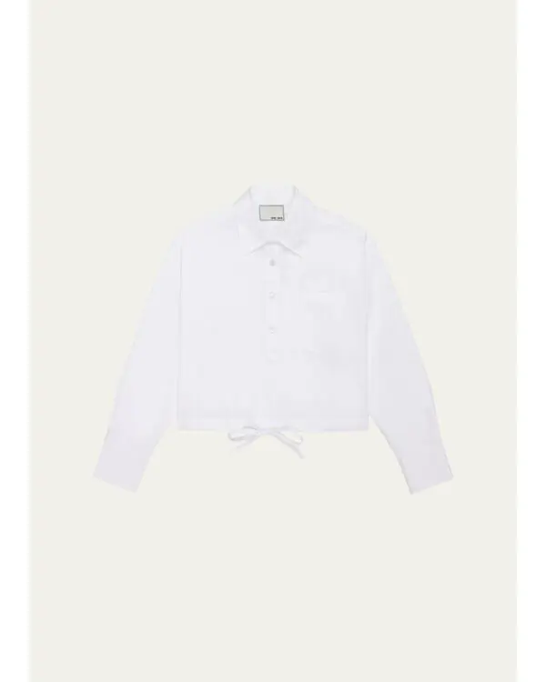 WE-AR4 Long-sleeve Cotton Shirt - White