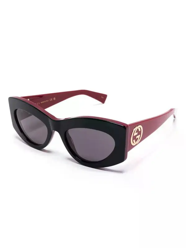 Gucci Cat Eye-frame Sunglasses - Black