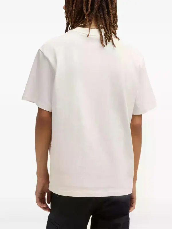 Hugo Logo-appliqué T-shirt - White