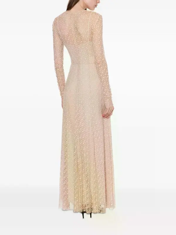 Philosophy Di Lorenzo Serafini Sheer Gown