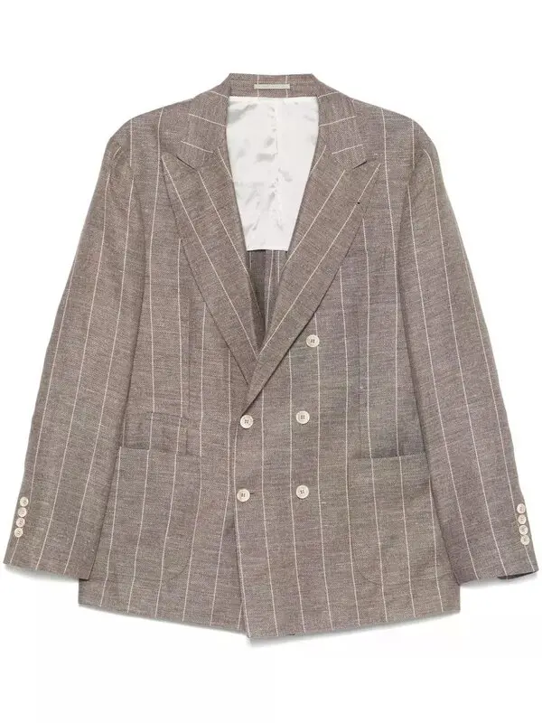 Brunello Cucinelli Pinstriped Blazer