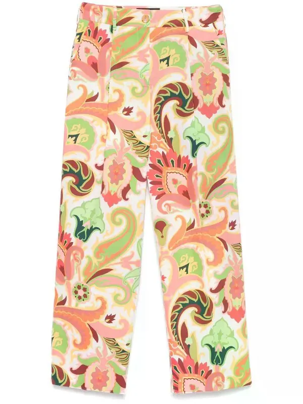 Etro Paisley Print Trousers