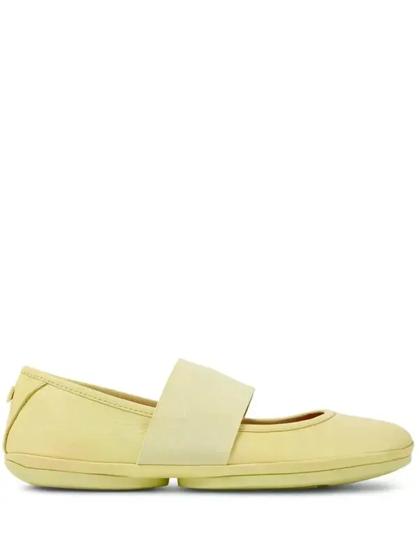 Camper Right Nina Ballet Flats - Yellow