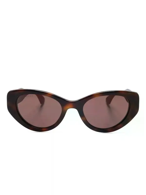 Gucci Cat-eye Sunglasses - Brown
