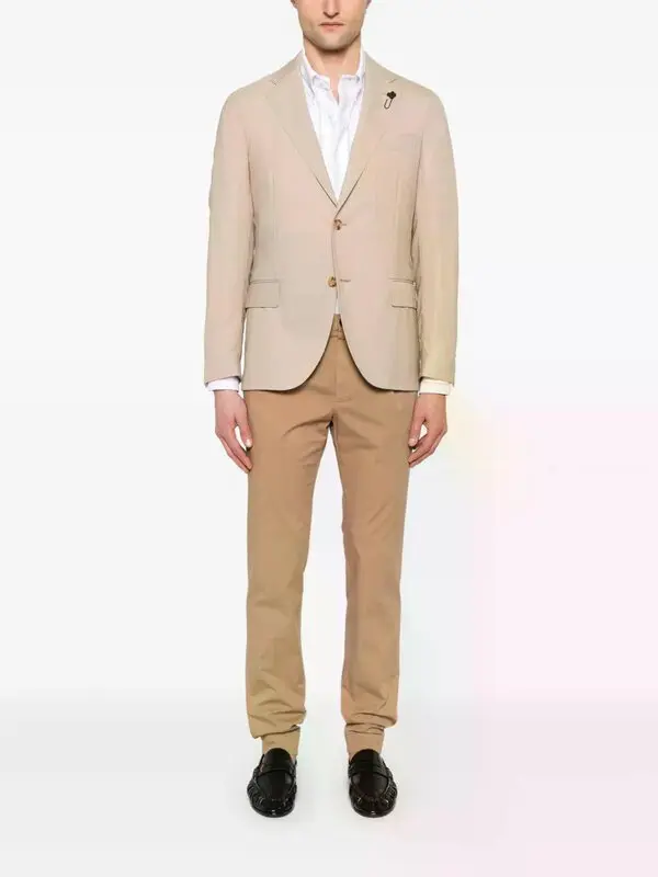 Incotex Gabardine Trousers - Brown