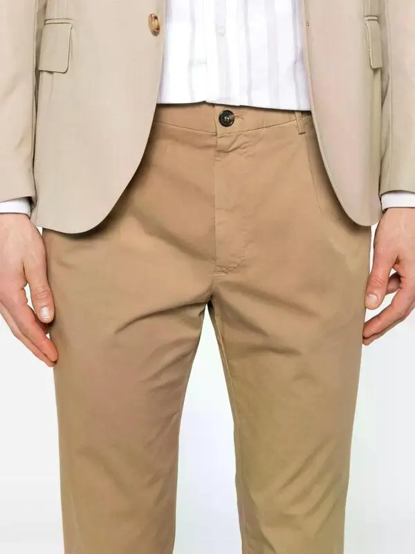 Incotex Gabardine Trousers - Brown