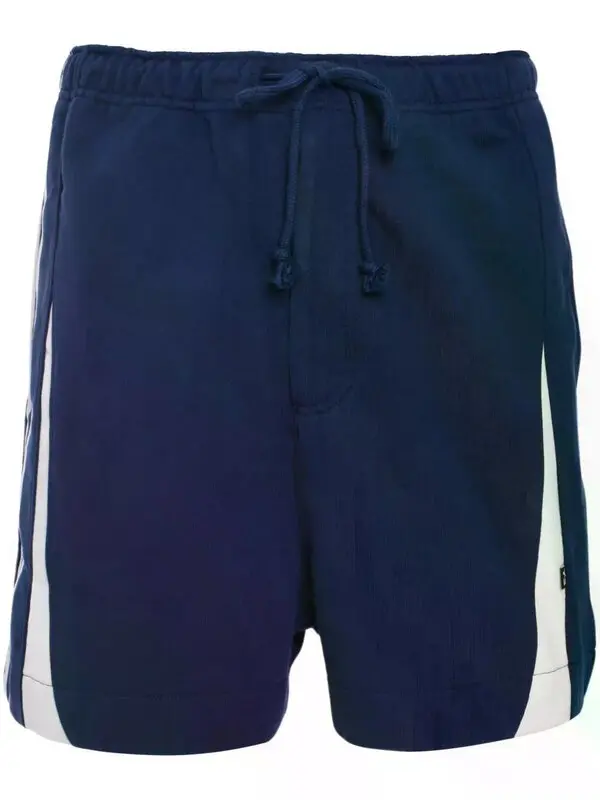 Y3 French Terry Cutline Shorts - Blue