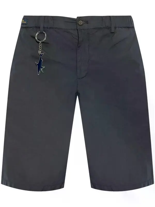 Paul & Shark Charm-detail Chino Shorts - Blue