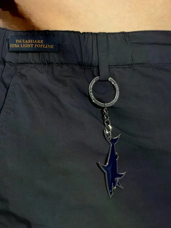 Paul & Shark Charm-detail Chino Shorts - Blue