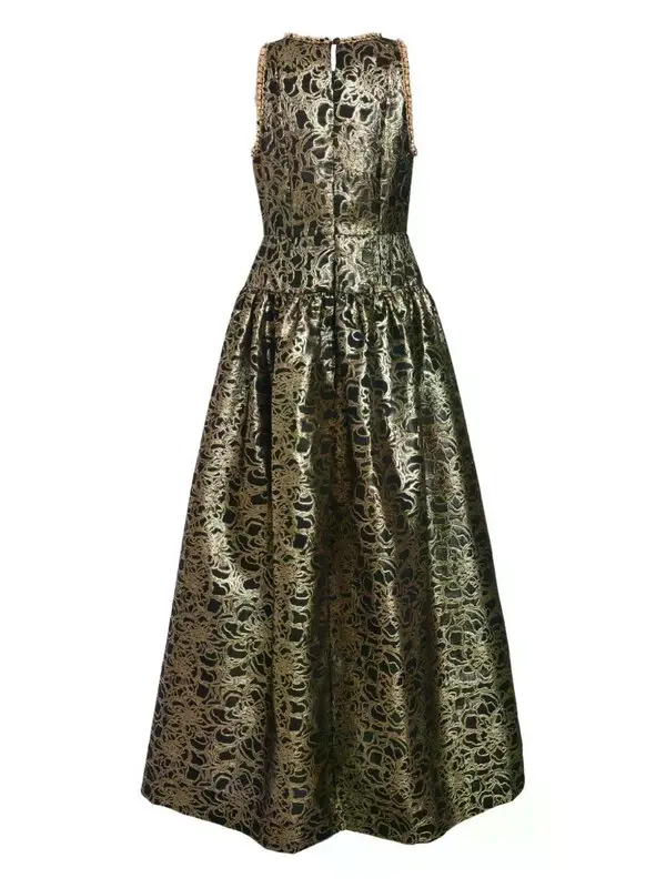 BARUNI Coneflower Gown - Black
