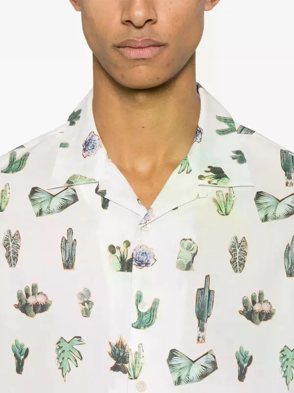 Paul Smith Prickly Pear-print Shirt