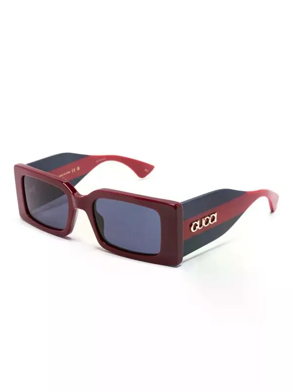 Gucci Rectangle-frame Sunglasses