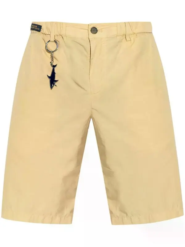 Paul & Shark Charm-detail Chino Shorts - Neutrals