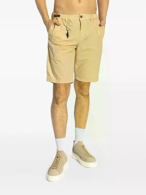 Paul & Shark Charm-detail Chino Shorts - Neutrals