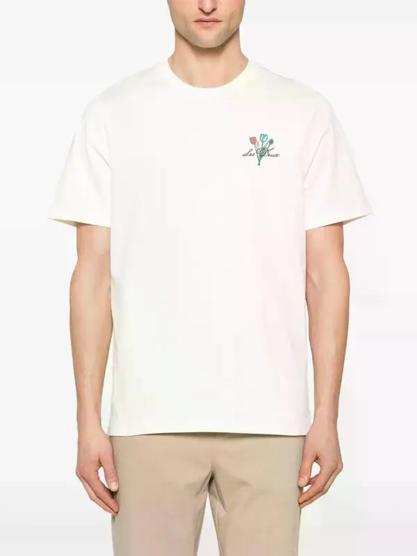 LES DEUX Bruno Café T-shirt - White