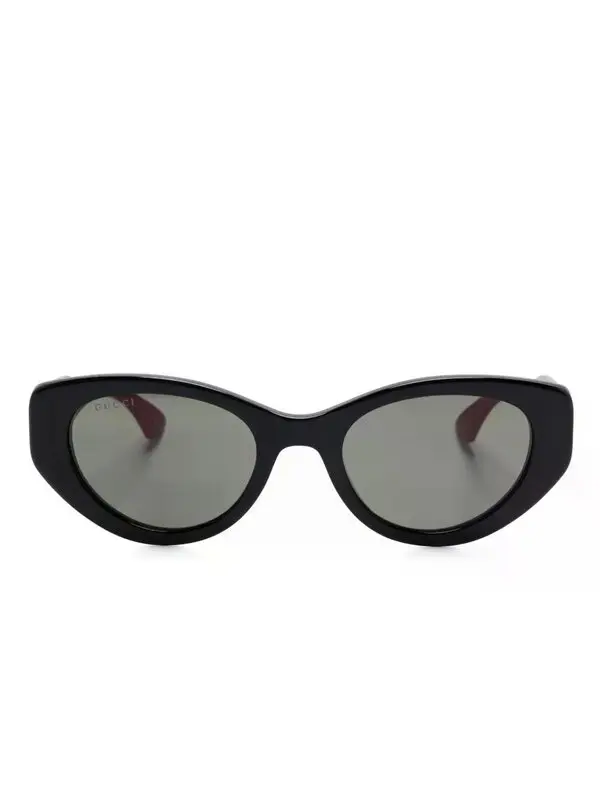 Gucci Cat Eye-frame Sunglasses - Black