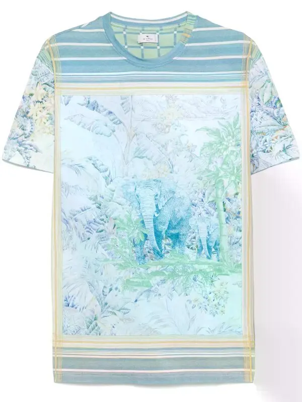 Etro Graphic-print T-shirt